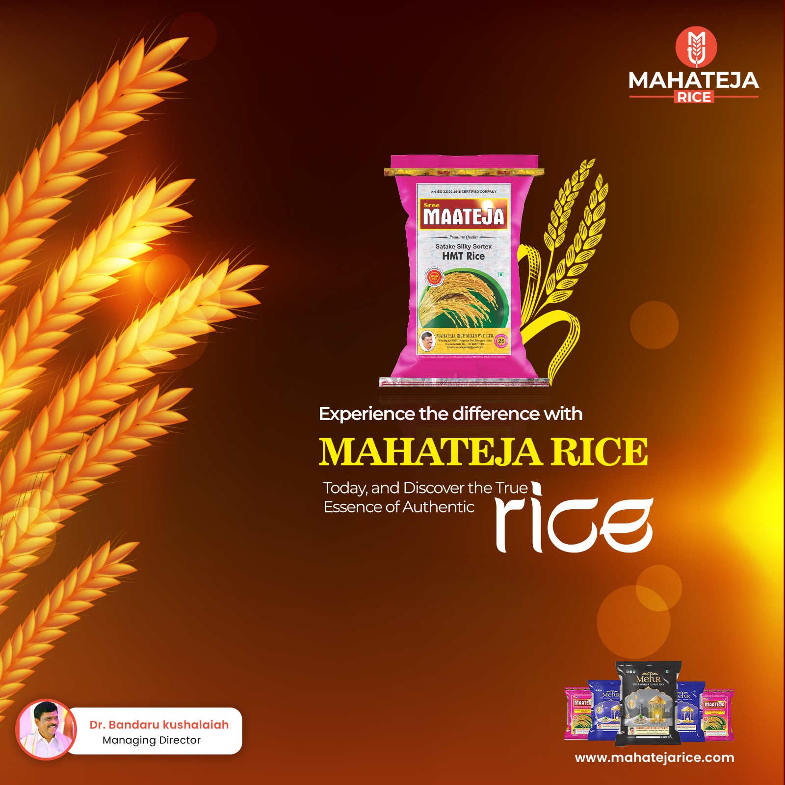 Basmati Exports hit a New High in FY19 - MahaTeja Rice Mills Pvt. Ltd.